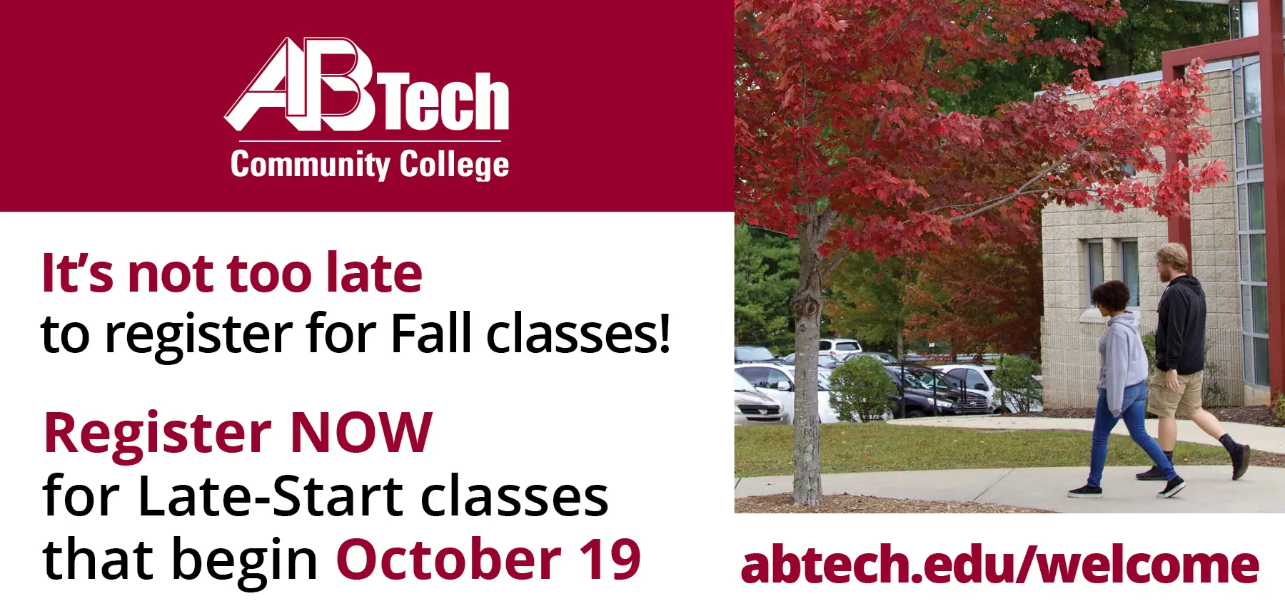 2022 Fall Late Start Digital Billboard 1 | Asheville-Buncombe Technical ...